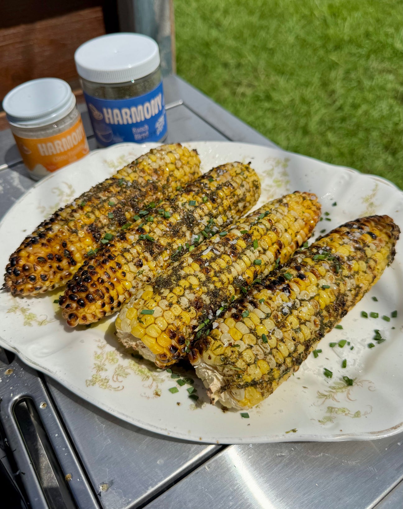 Grilled Corn with Ranch Butter – Harmony
